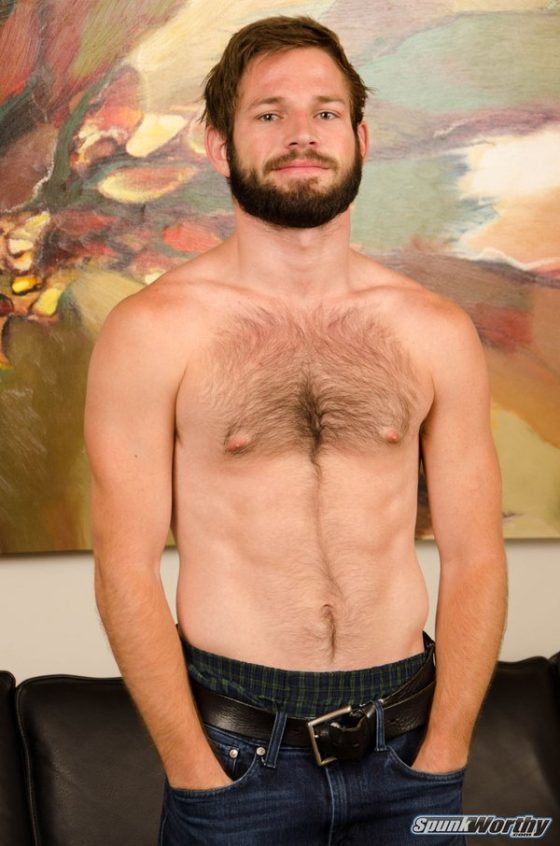 Sexy Hairy Straight Jock Barry Gets His First Helping Hand Rough Straight Men